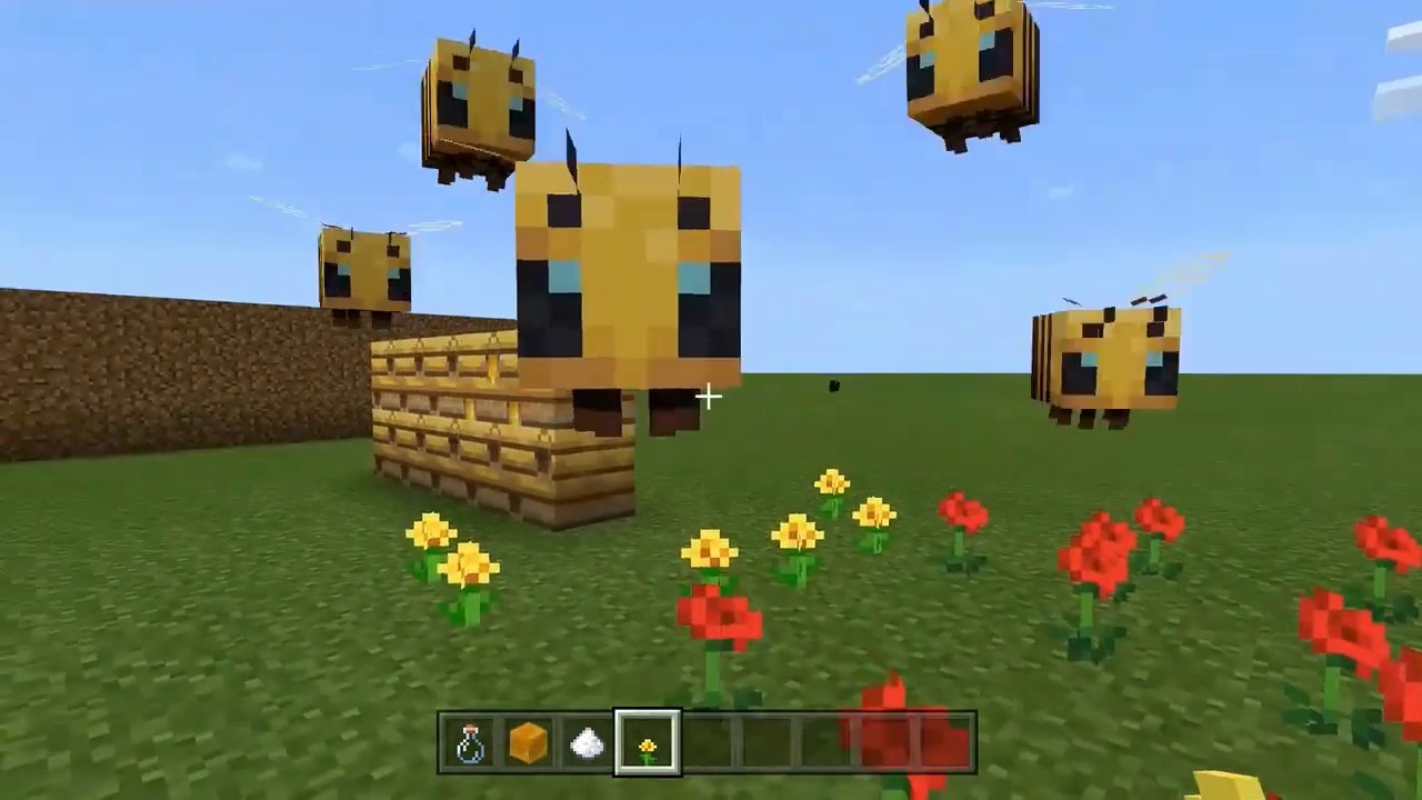 TUTORIA DE ABEJAS EN MINECRAFT - YouTube