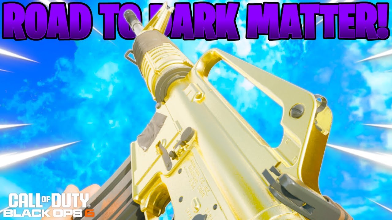 Road to Dark Matter: Unlocking the Gold XM4 in Black Ops 6! - YouTube