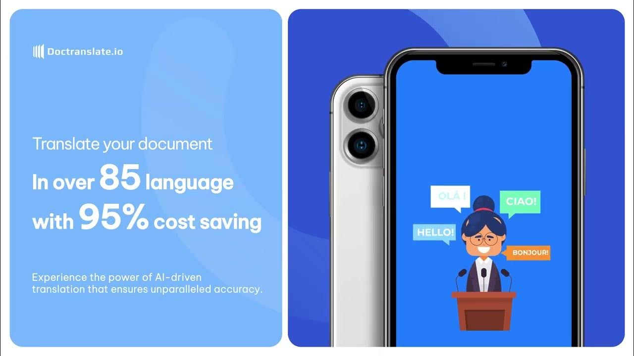 Doctranslate.io - Professional AI translation software - YouTube