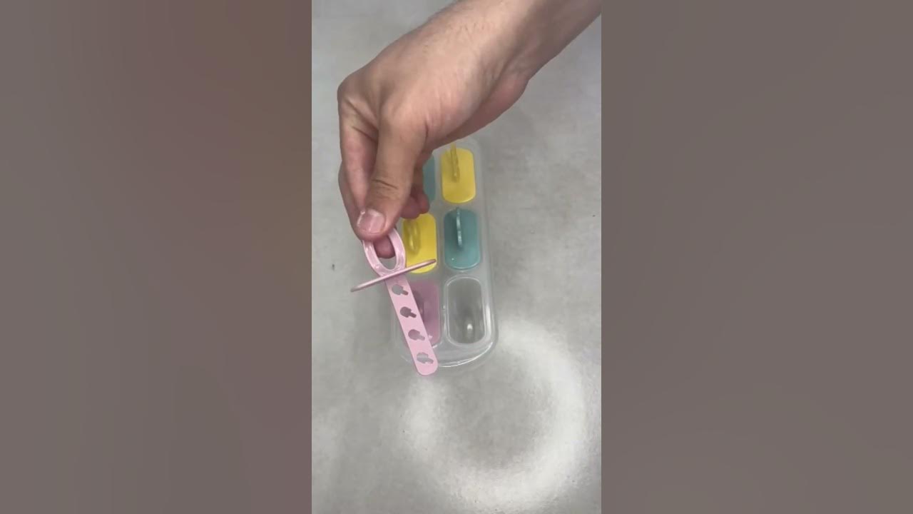 Forma Picolé 6 Palitos Sorvete Picoleteira Geladinho Sanremo - YouTube