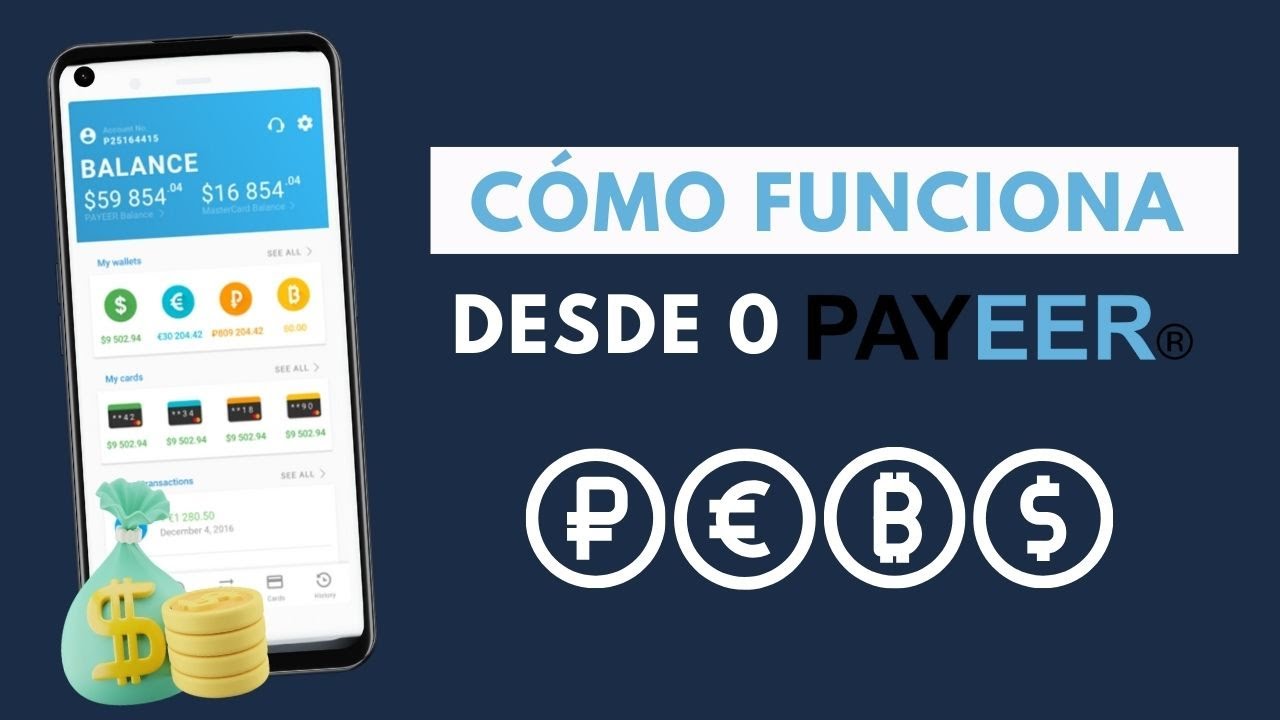 Cómo usar PAYEER 2025 | Billetera Fiat y de Criptomonedas - YouTube