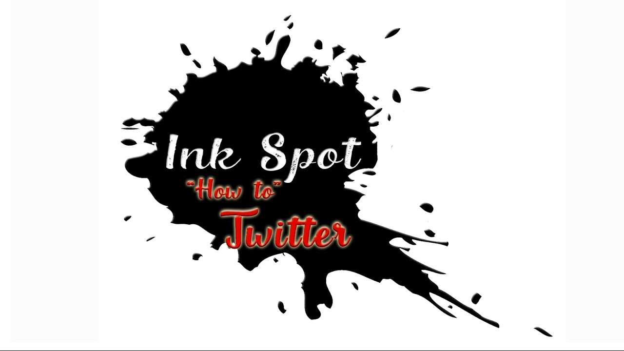 Ink Spot How To use Twitter for Authors - YouTube