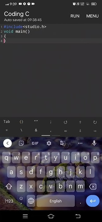 Normal C Coding Hello Program. - YouTube