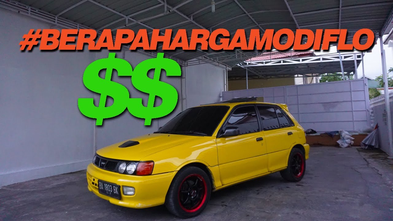 HARGA DARI MODIFIKASI TOYOTA STARLET GT - YouTube