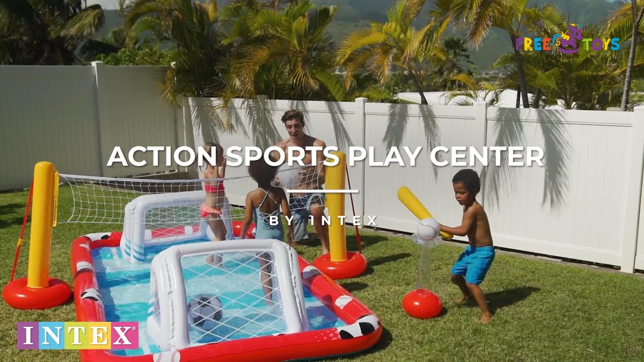 Дитячий надувний ігровий центр Intex (арт.57147) Активний спорт ...