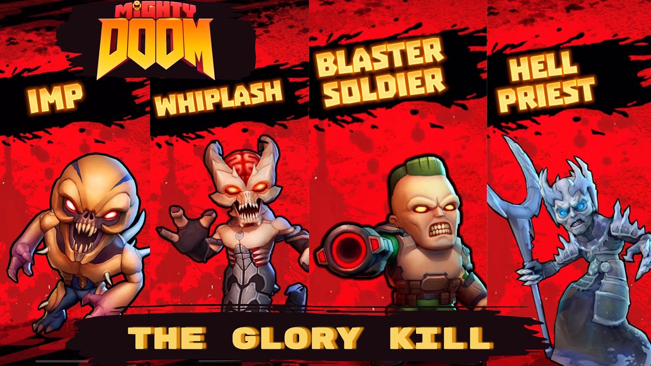 The GLORY KILL | IMP WHIPLASH BLASTER HELL #gaming #walkthrough - YouTube