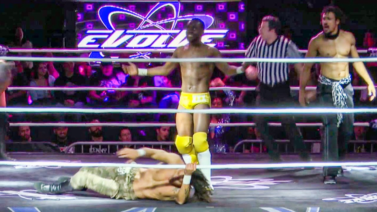 Leon Ruff and AR Fox join forces: EVOLVE 145 (WWE Network Exclusive ...