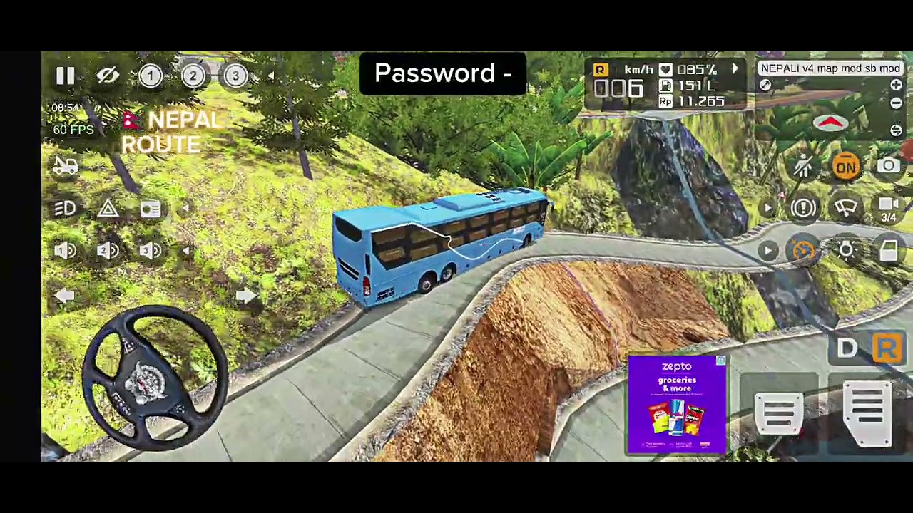 Nepali map route (bussid) (mapmodv4) entresting map //all creadit - SB ...