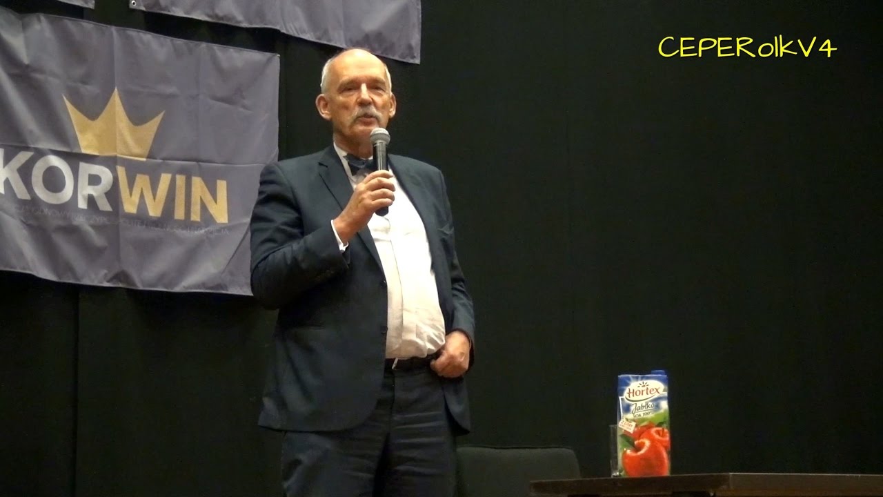 Zafałszowana historia Polski - Janusz Korwin-Mikke w Legionowie 17.11. ...