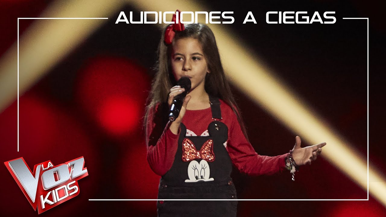 Nazaret Moreno canta 'Señora' | Audiciones a ciegas | La Voz Kids ...