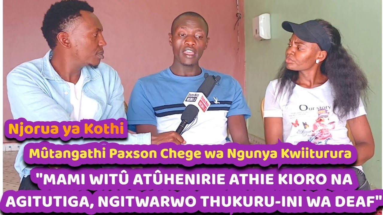 "Mami Witu orire agithii kioro,Tukimucaria no tutiamwonire" Rûgano rwa ...