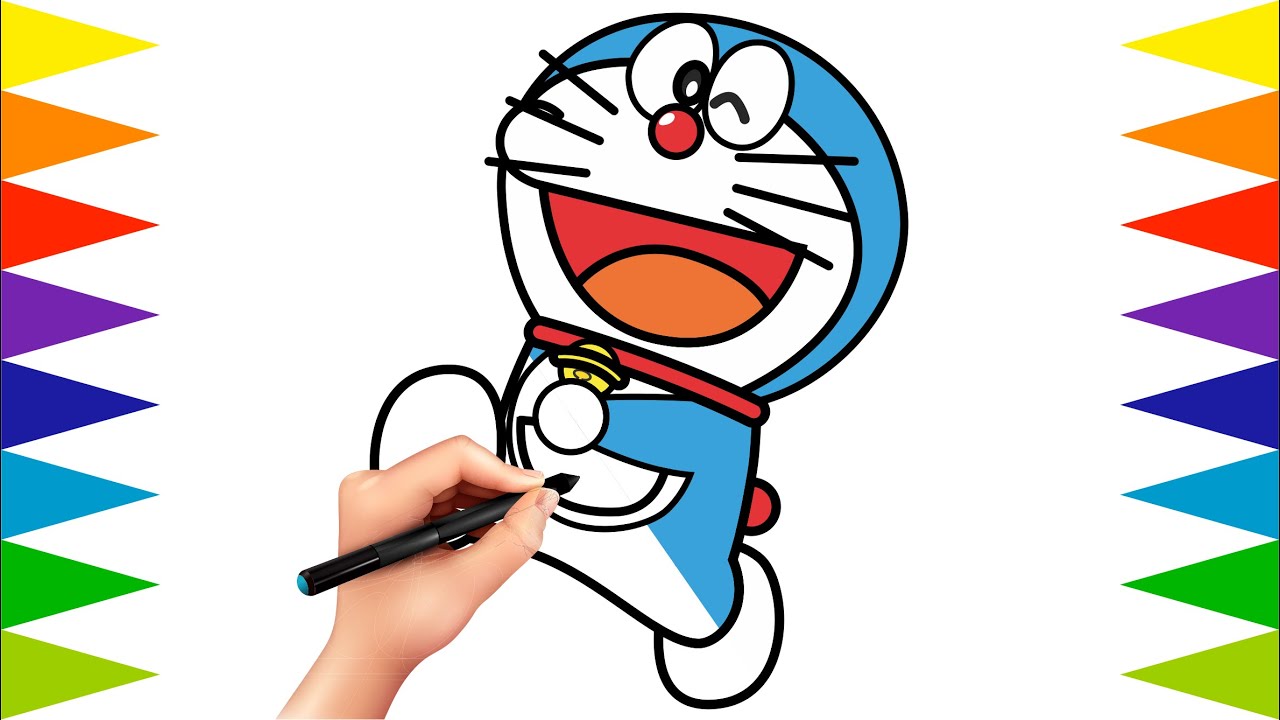 How to Draw a Doraemon - YouTube