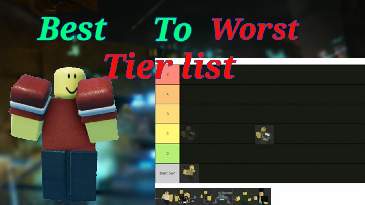 Tower Tier List! (2022) | Universal Guardians - YouTube