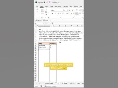 How to convert a list into a data table using this new Excel function ...