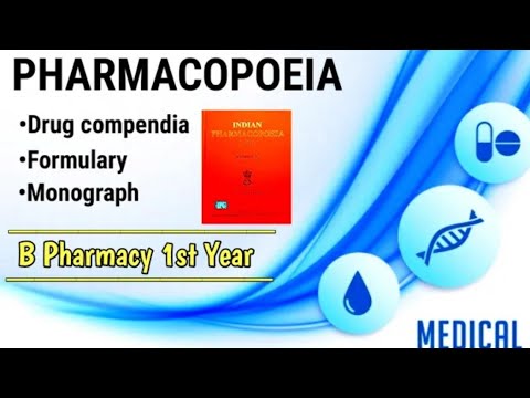 pharmacopoeia/drug compendia/monograph⚕️ - YouTube