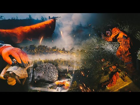 Yangın, Marmaris'i kömür karasına bürüdü