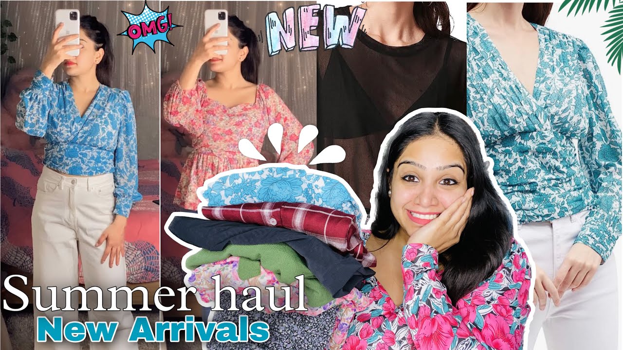 Summer collection Under ₹500/- || Affordable Top haul || Riturvanjali # ...
