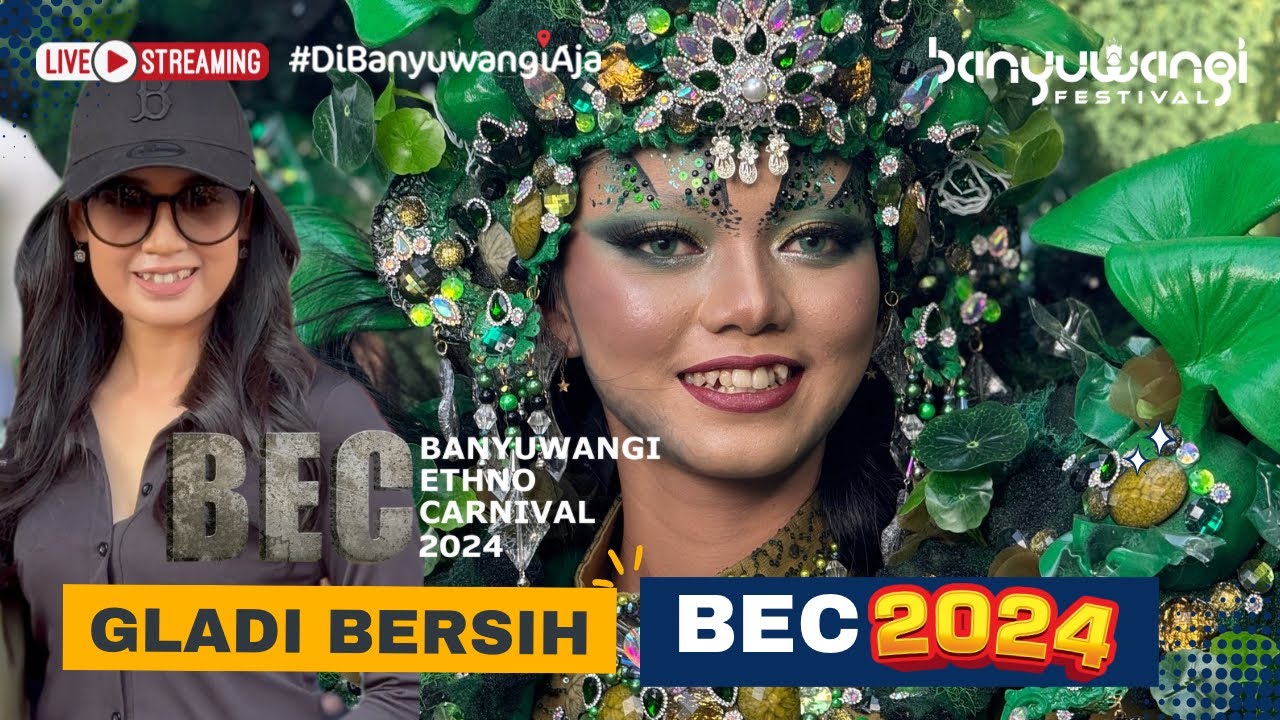 Suliana Tampil di Gladi Bersih Banyuwangi Etno Carnival - BEC 2024 ...