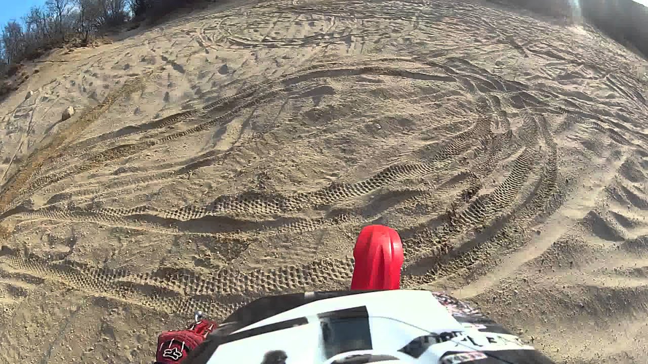 GoPro Hero 2 Crf150r Sand Pits - YouTube