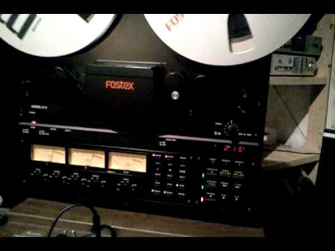 FOSTEX E-2 REEL TO REEL - YouTube