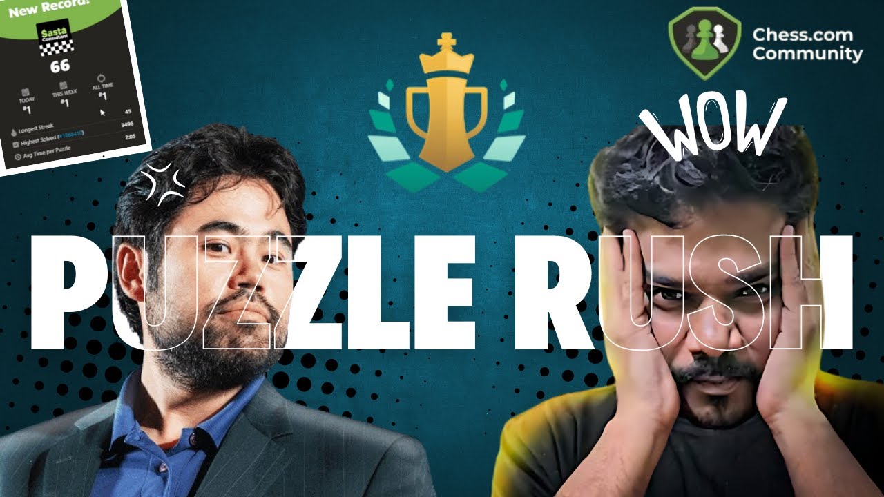 Day 23: Good Morning CHESS: Puzzle RUSH (Part 1) - YouTube