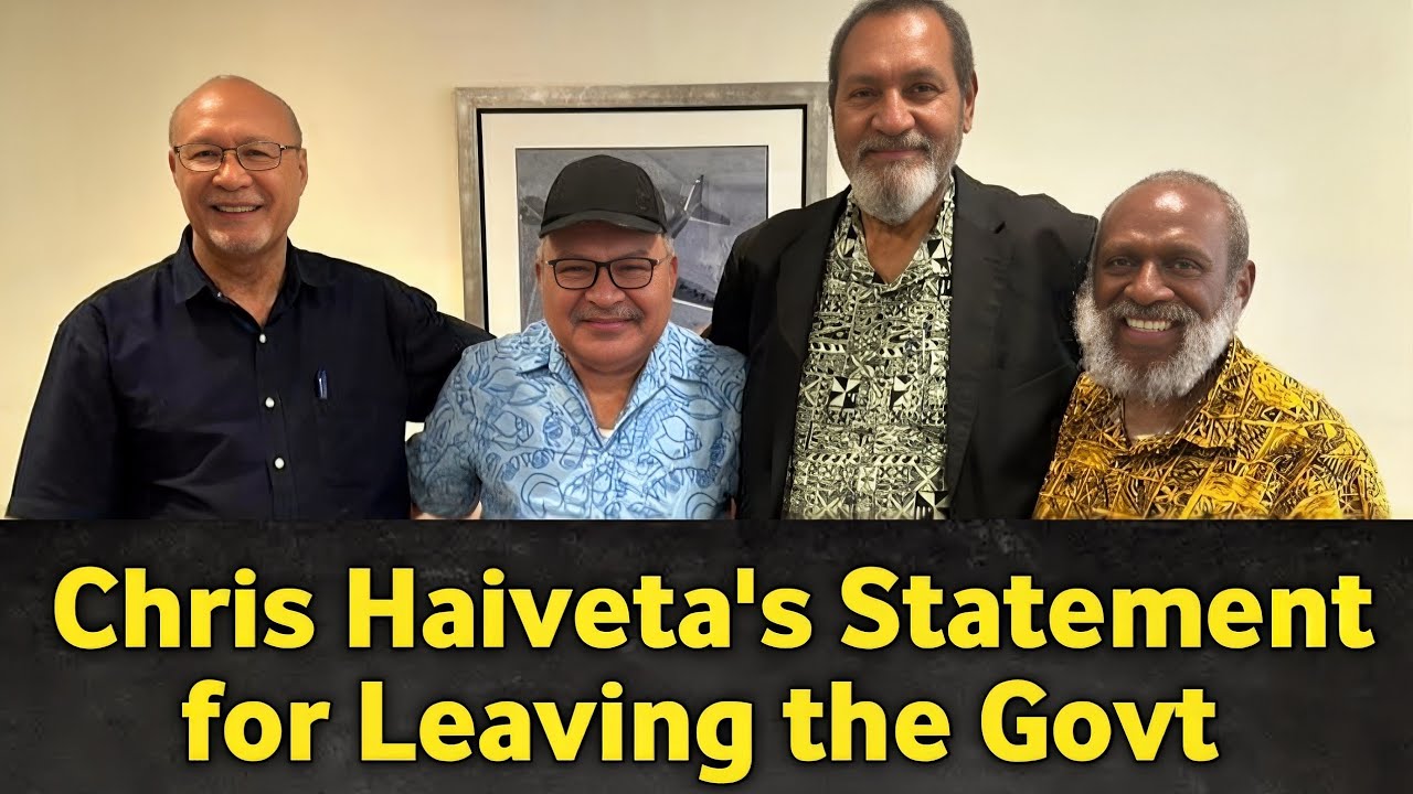 Chris Haiveta Resigns from Marape Government - YouTube