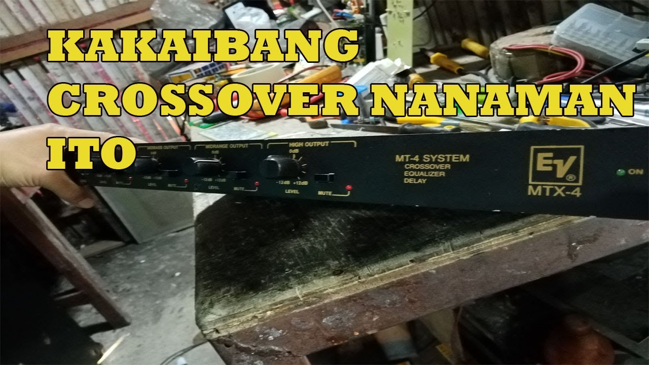 ELECTRO VOICE CROSSOVER - YouTube