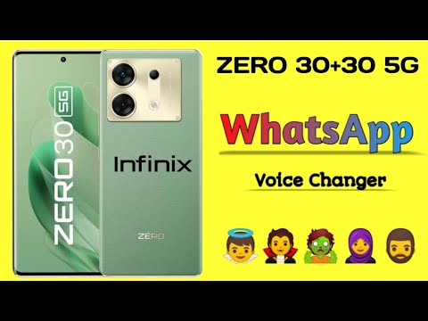 Infinix ZERO 30/305G WhatsApp Call Voice Changer - YouTube