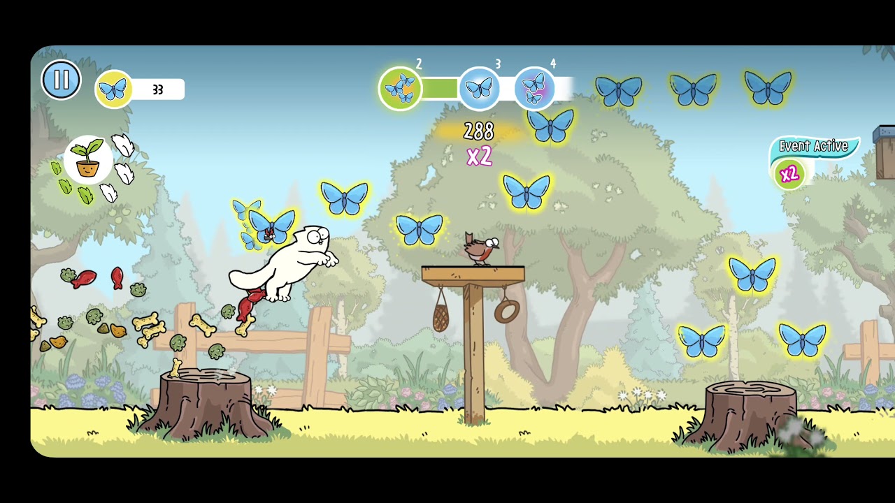 играем в кот саймона бег или simon's cat dash - YouTube