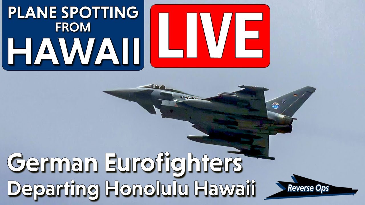 LIVE 🔴 German Eurofighters and F-35s Depart During Livestream from ...