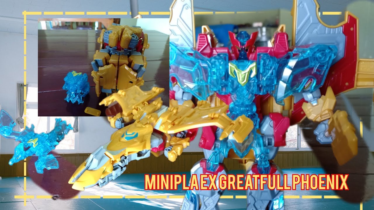 minipla grateful phoenix 감사의 피닉스 mashin sentai kiramaiger - YouTube