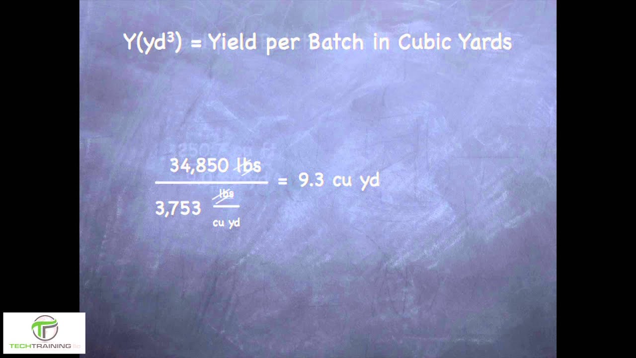 Blackboard ASTM C138 - YouTube