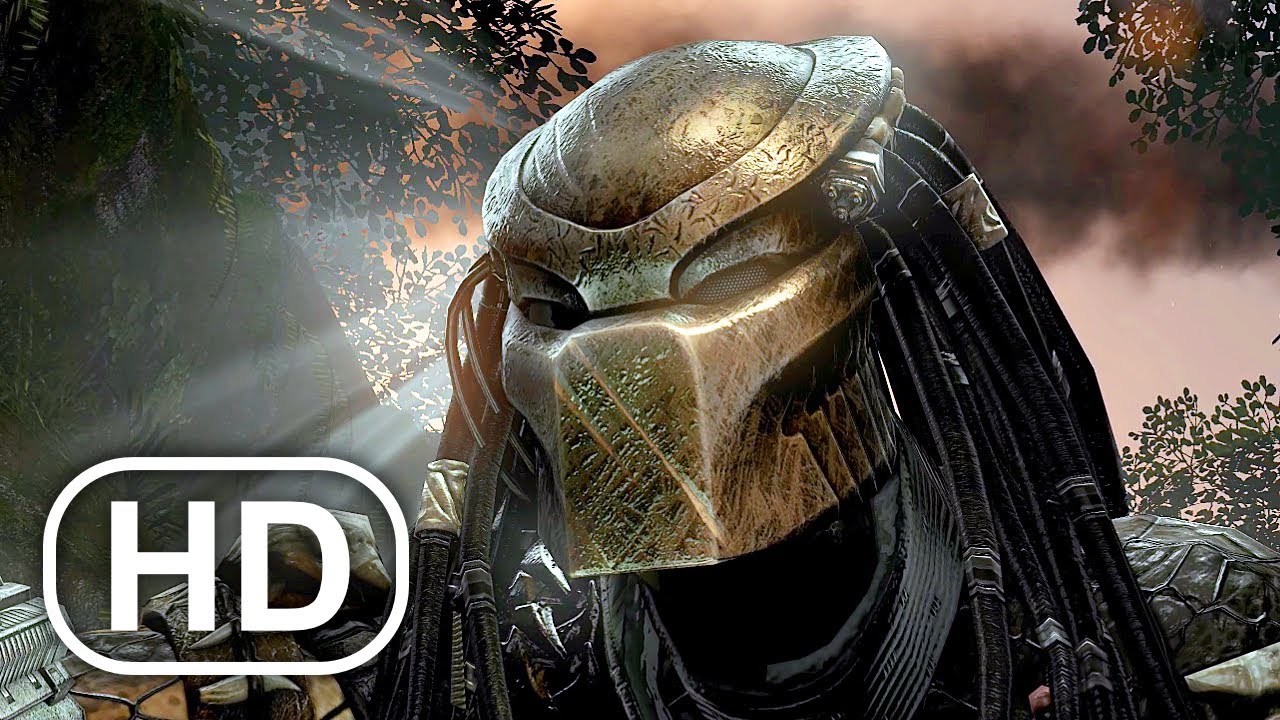 PREDATOR Training On His Homeworld Scene 4K ULTRA HD - YouTube
