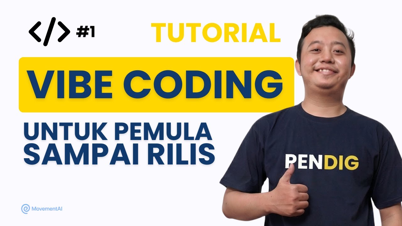 Tutorial Vibe Coding untuk pemula sampai Rilis #TutorialCoding - YouTube