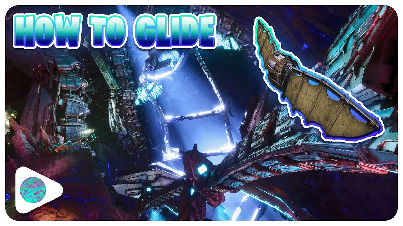 How To Use The Glider \\ ARK Aberration - YouTube