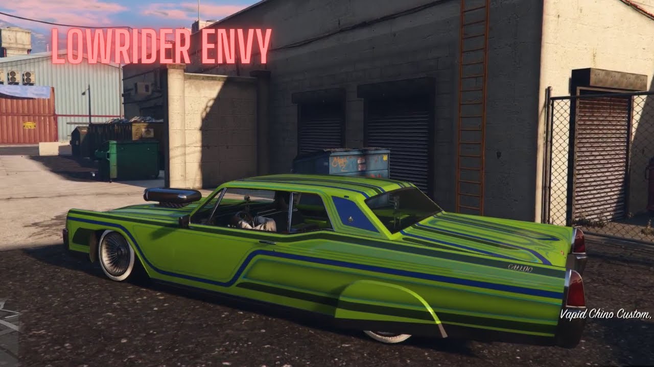 Lowrider Envy - Lamar Davis - GTA V Online Gameplay - YouTube