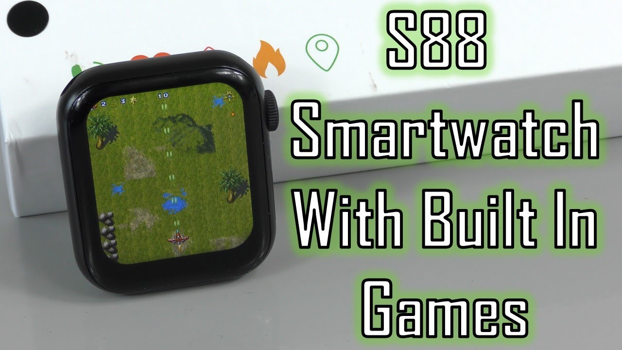 NEW S88 Series 6 Smartwatch That Has Built In Games!! Unboxing & Review ...