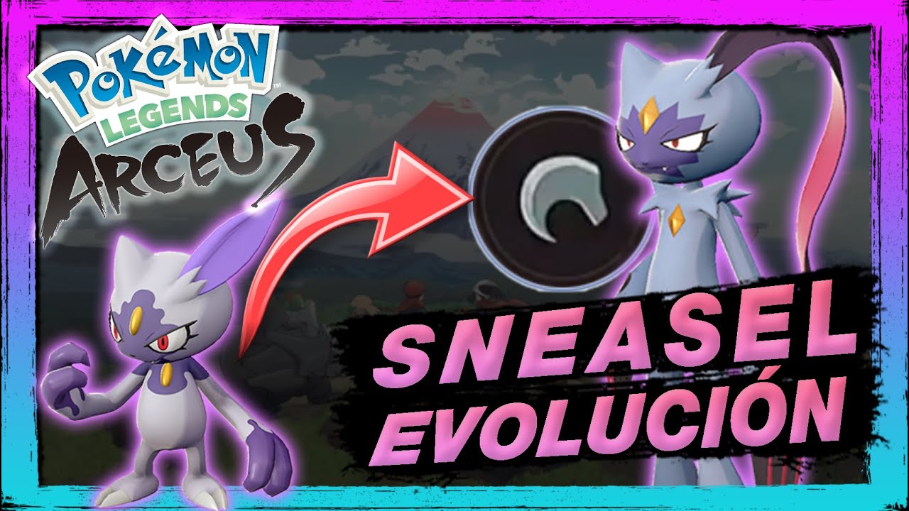 💥Evoluciona SNEASEL de HISUI a SNEASLER💥 Leyendas Pokémon Arceus - YouTube