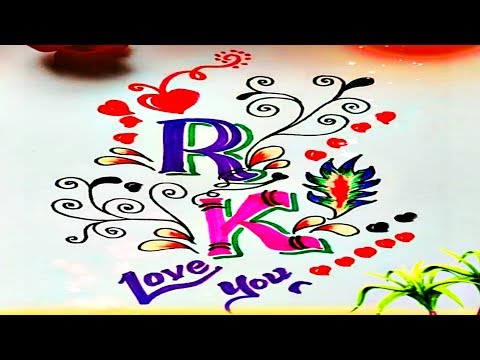 K🌷R letter whatsapp status video || RK name status || KR alphabet status || 2019