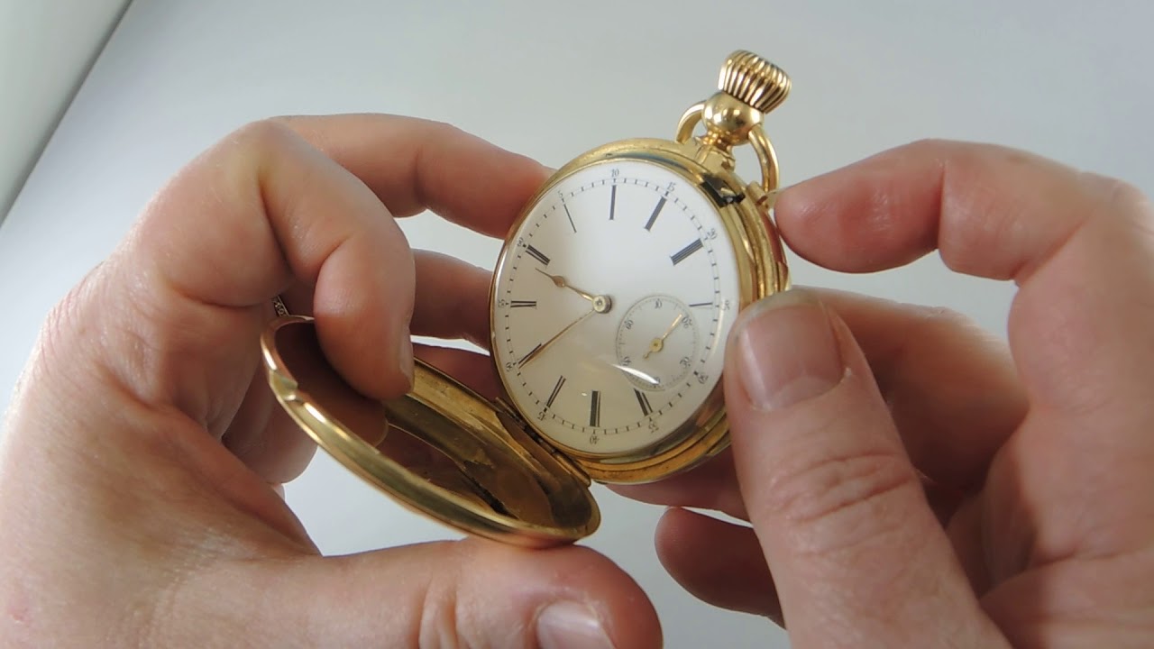 Instructions for a Minute Repeater pocket watch - YouTube