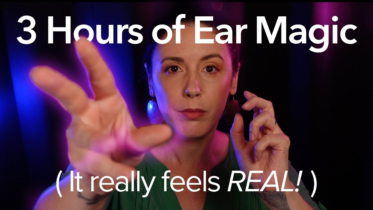 3 Hours of ASMR Ear Magic That Feels REAL (Realistic Ear Exam Sounds ...