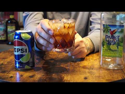 Parrot Bay Key Lime Rum & Pepsi Lime - YouTube