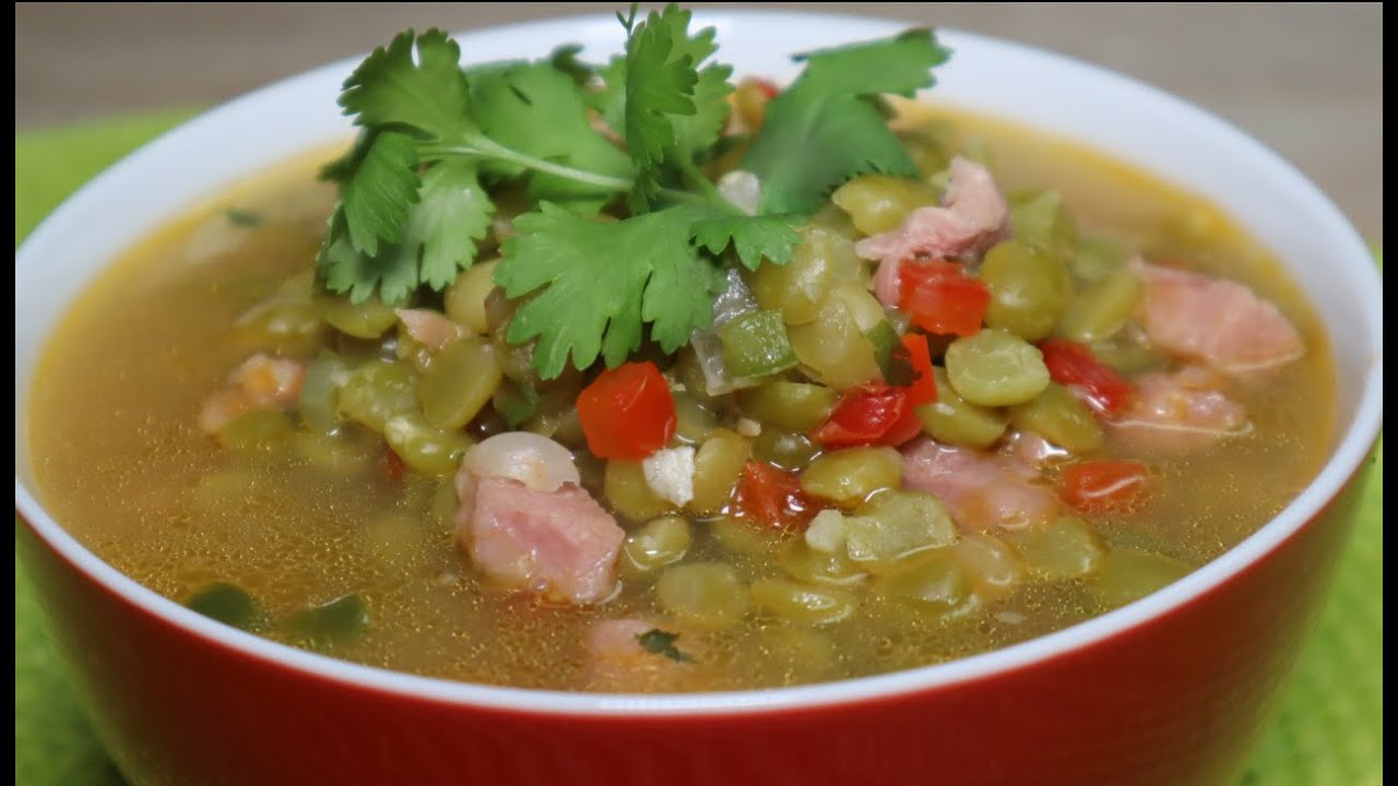 Sopa de Arvejas Verdes Secas💚 | Receta PERFECTA: fácil, nutritiva y ...
