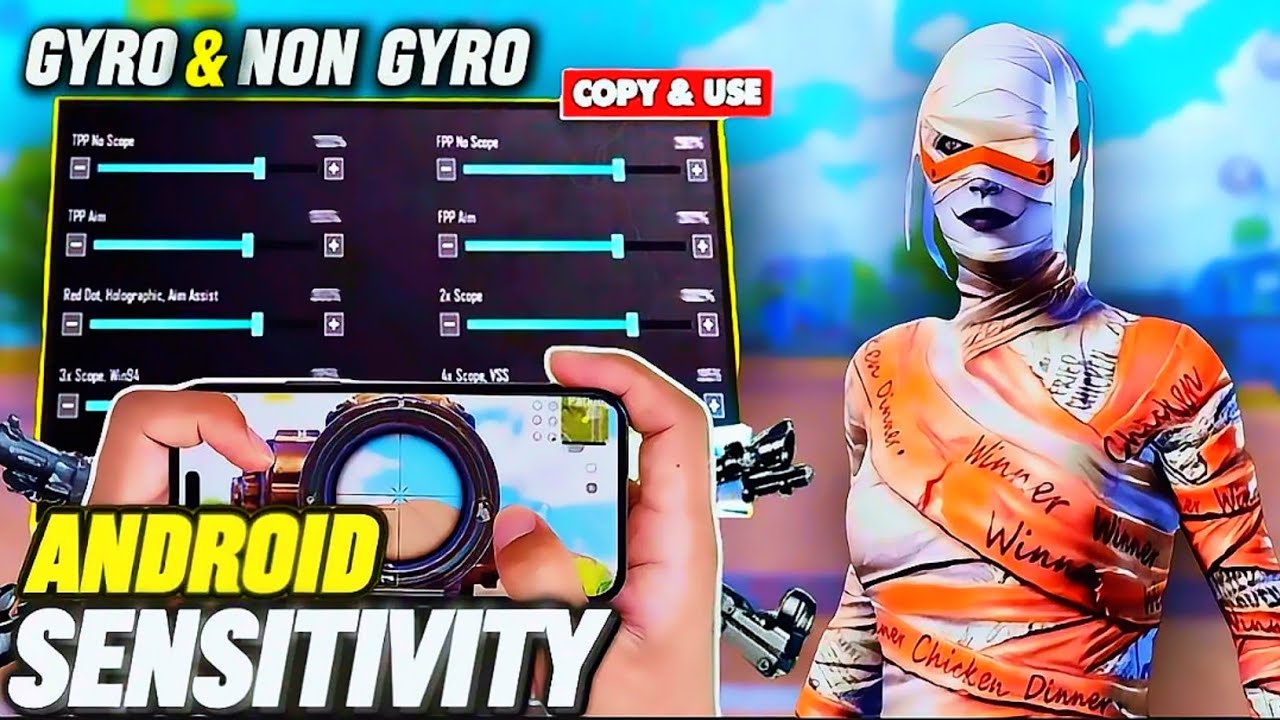 Android Sensitivity Pubg Mobile 🔥 Pubg Mobile Best Non Gyro Sensitivity ...