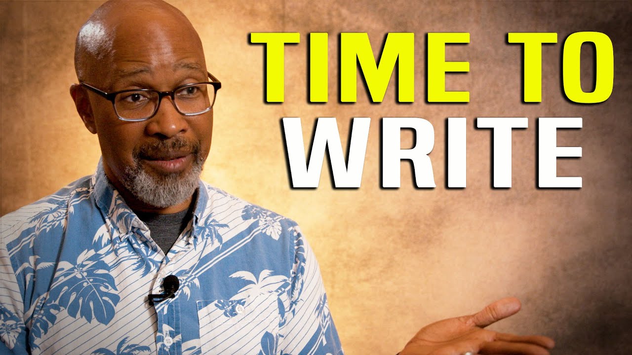 Pro Writer's Advice On Making Time To Write - Steve Harper - YouTube