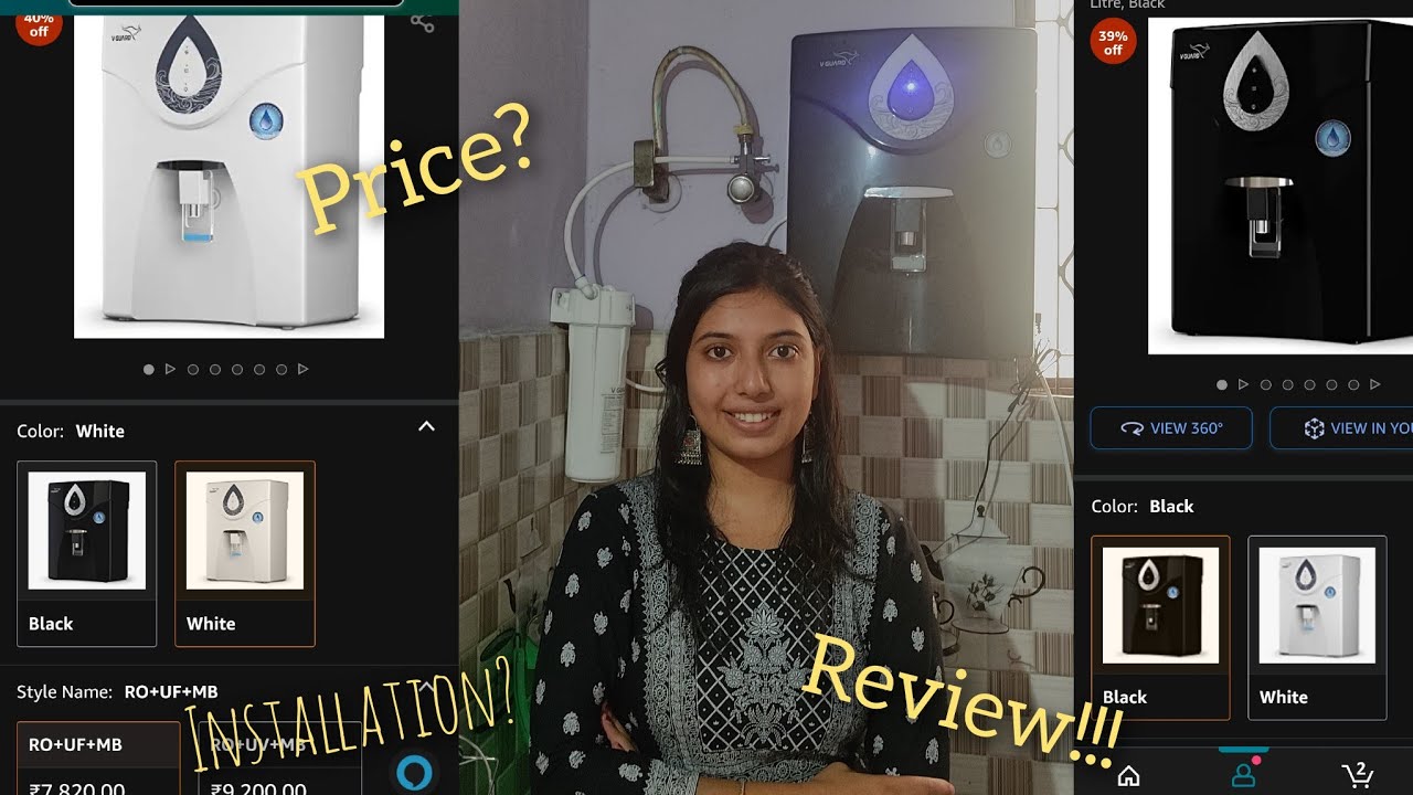 #vguardzenora V-Guard Zenora water purifier full review and detailed ...