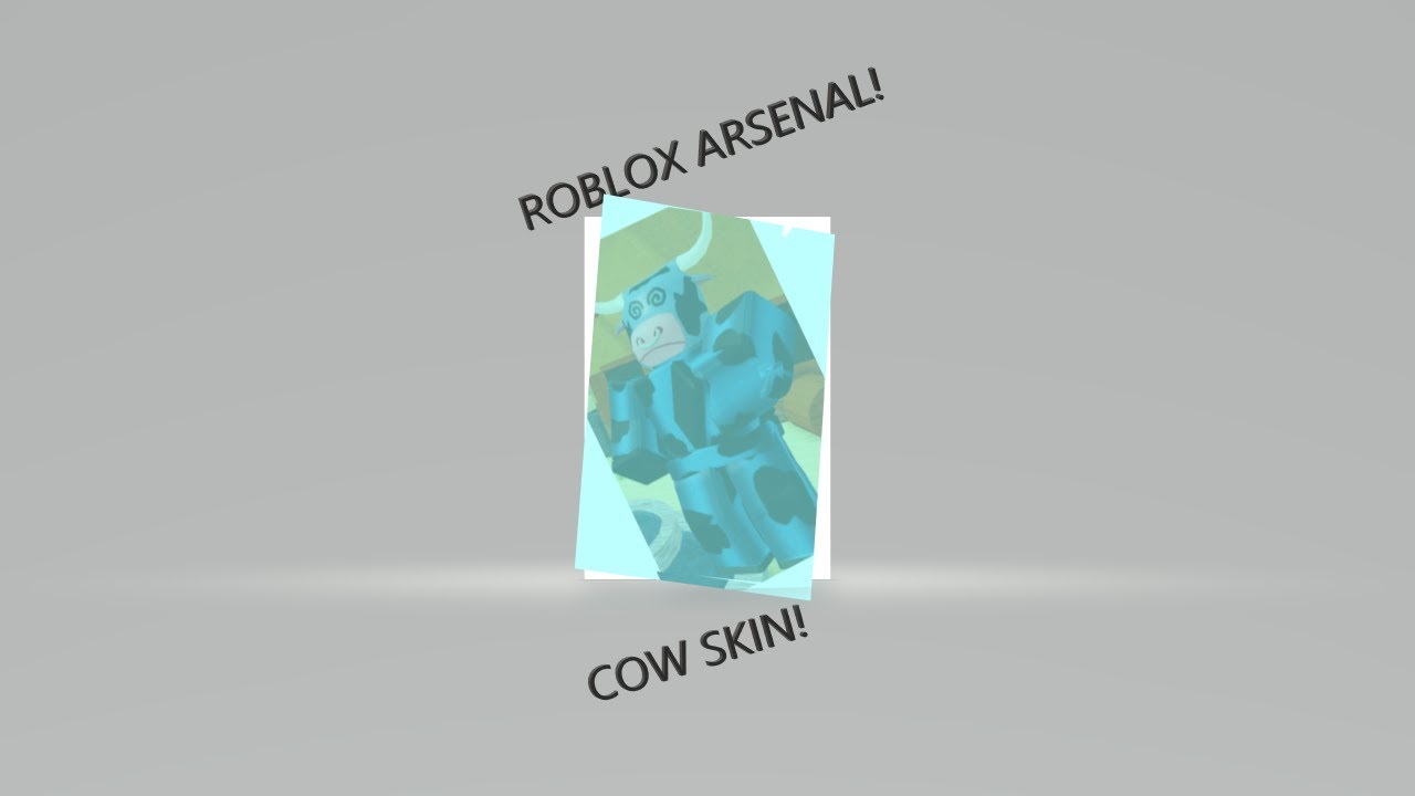 Arsenal Roblox - How to get the COW SKIN! - YouTube