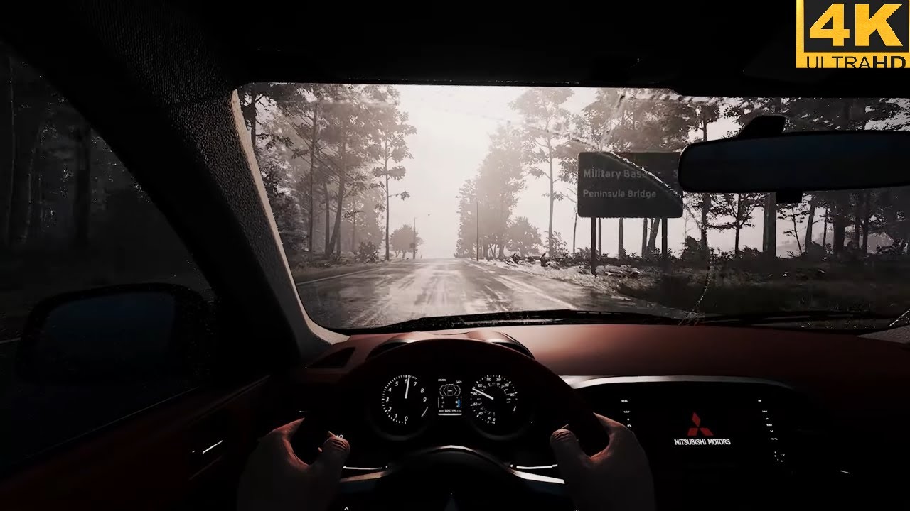 Relaxing Drive In Rain || 4K 60 fps || The Crew 2 || - YouTube