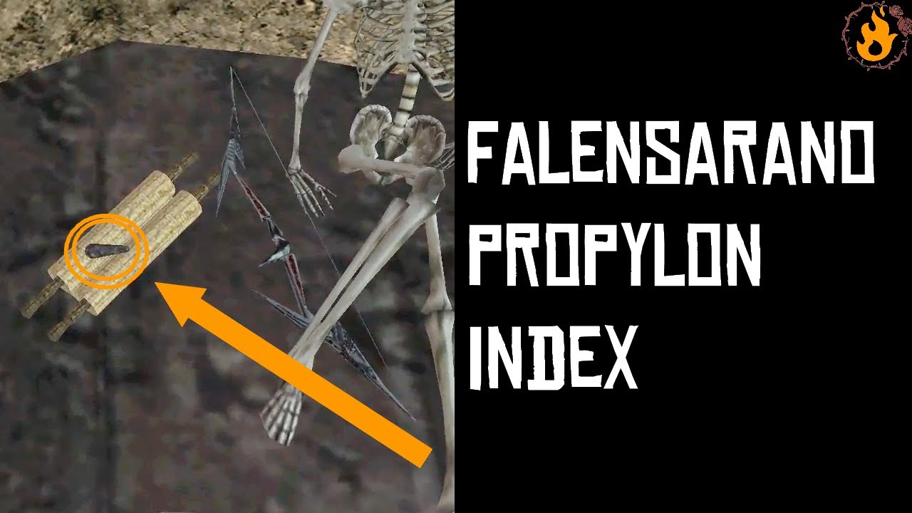 Falensarano Propylon Index - Master Index Walkthrough (TES III ...