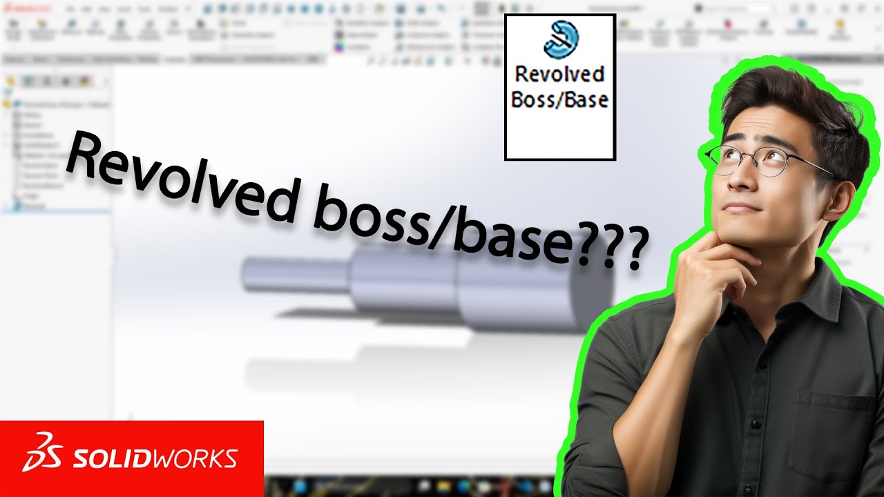 SOLIDWORKS | Revolved boss - YouTube
